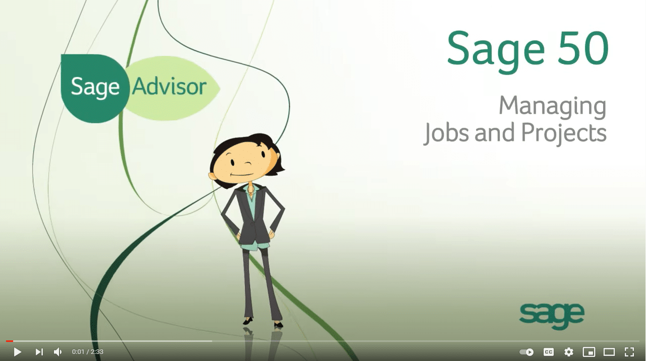 Sage 50 "How To" Videos: Managing Jobs & Projects | Quantum Buyers